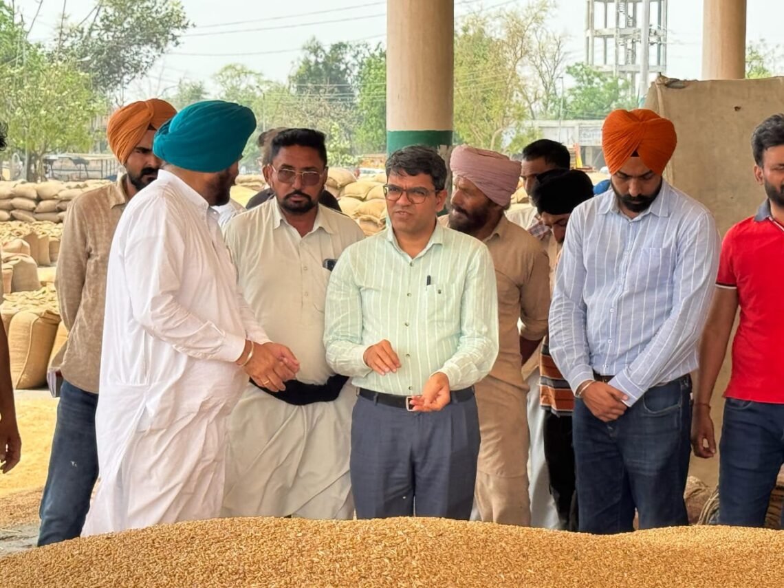 Punjab Mandi Board Secretary Ramvir conducts surprise visit to various ...